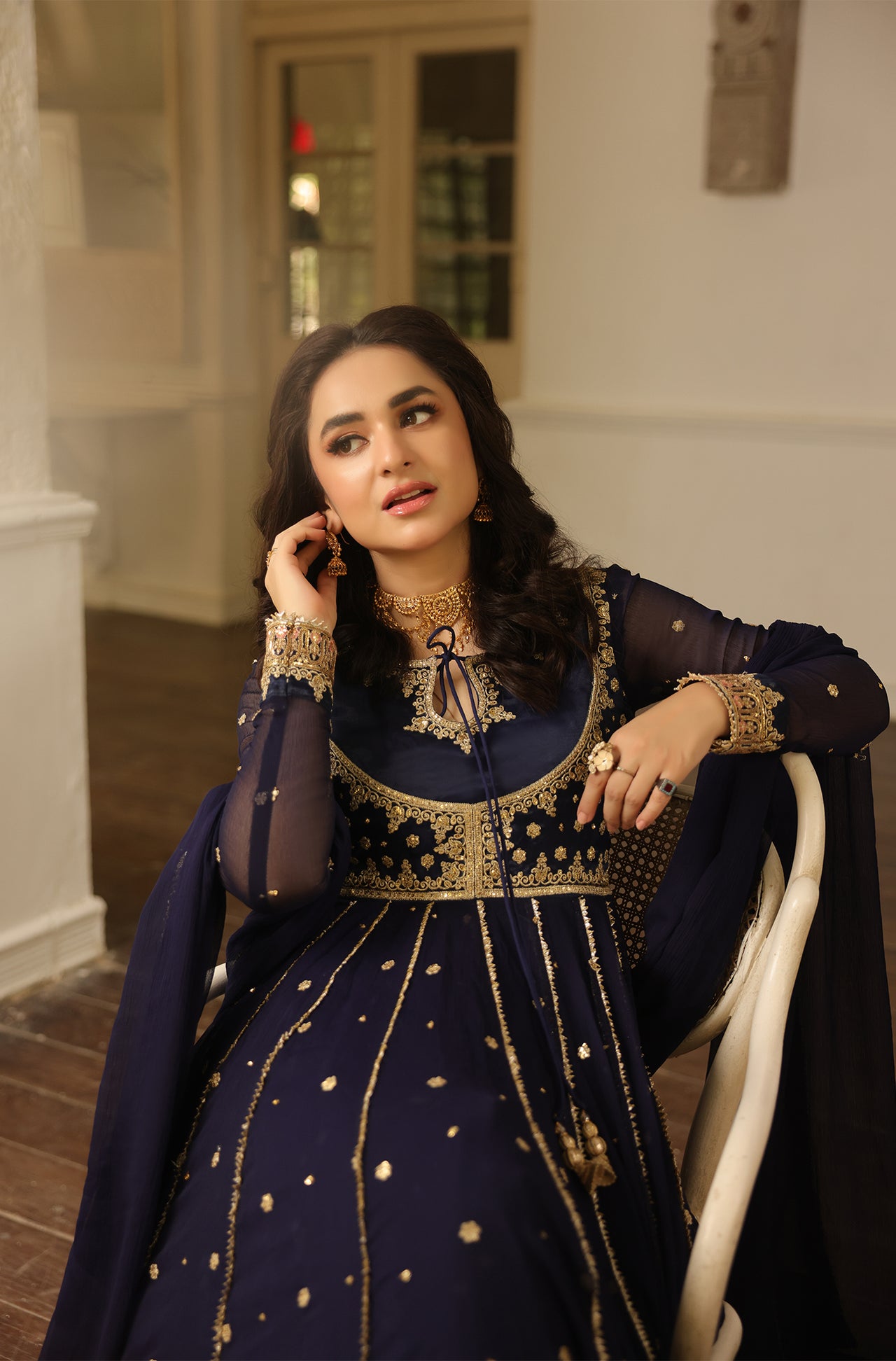 Niloufer Queen | Kalidar Frock | Hania Amir – Asma & Sidra