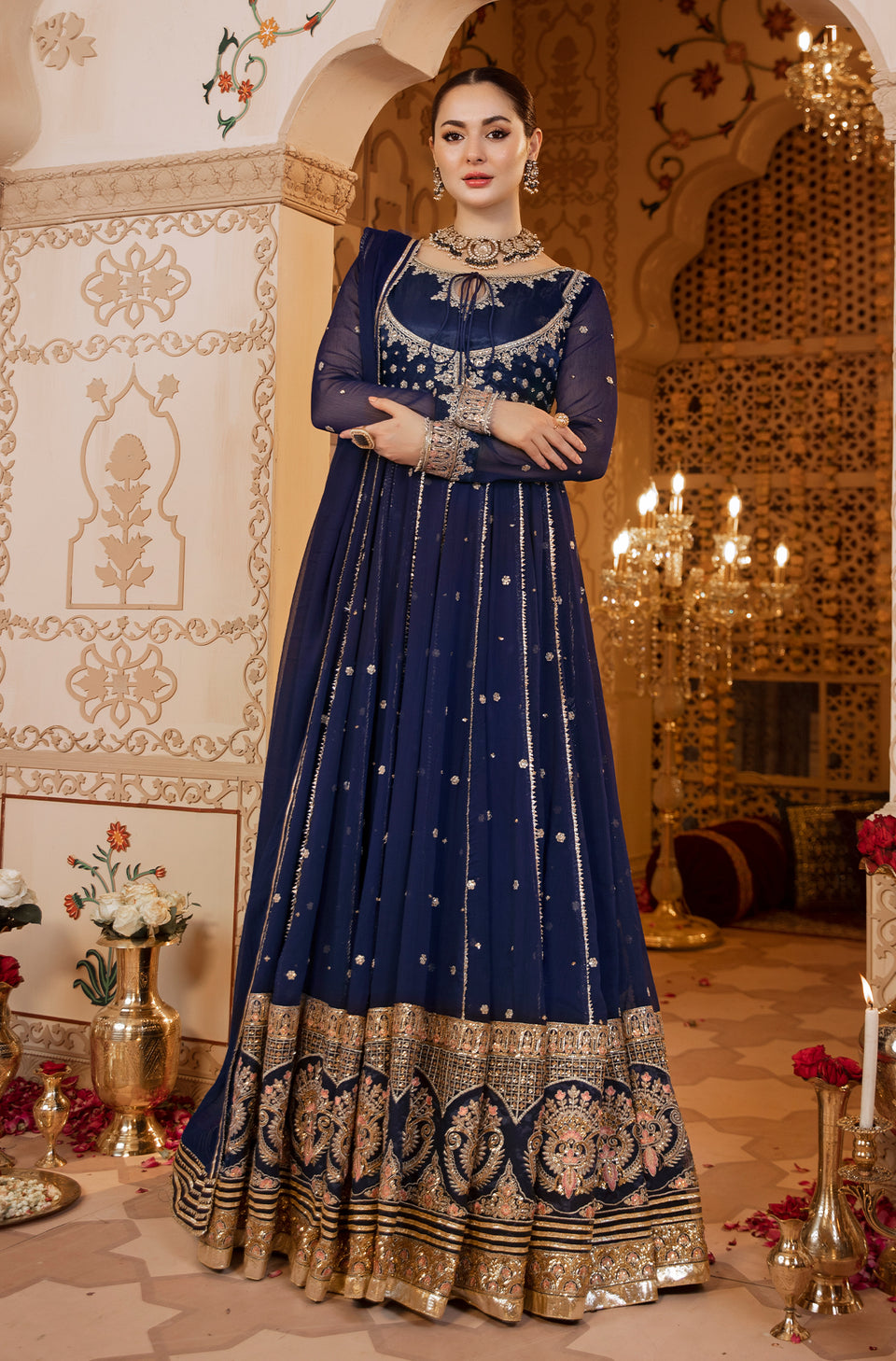 Niloufer Queen | Kalidar Frock | Hania Amir – Asma & Sidra